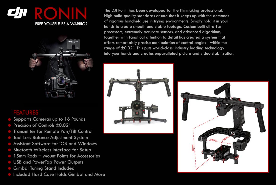 DJI™ Ronin-M | Tech Nuggets