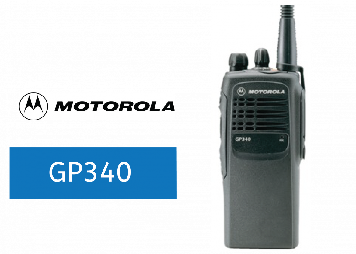 Motorola GP340 Two-Way Radio | Tech Nuggets