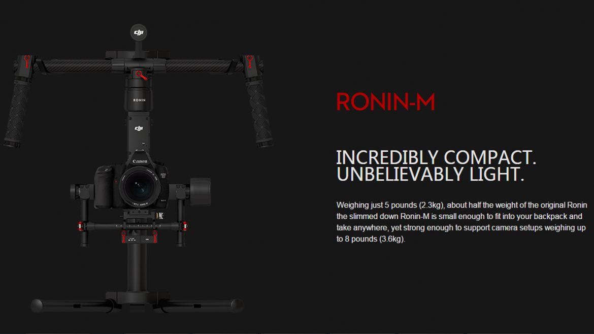 DJI™ Ronin-M | Tech Nuggets