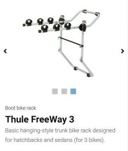 Thule Freeway Bicycle Carrier Rear-Mounted for 3 Bikes | Tech Nuggets